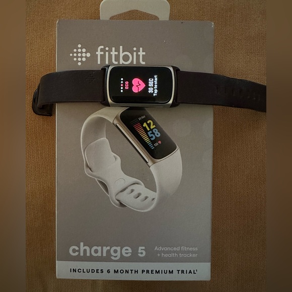 fitbit | Wearables | Fitbit Charge 5 Advanced Fitness Plus Health ...